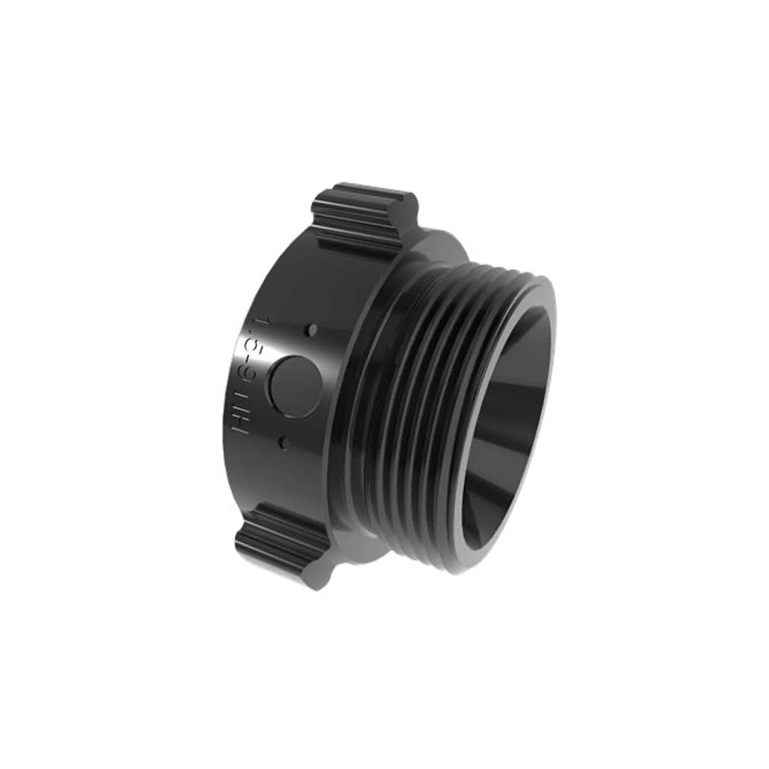 TFT Adapter 1.5" NSPH Rigid Female Rocker Lug x 2.5" CODE-AT Rigid Mal ...