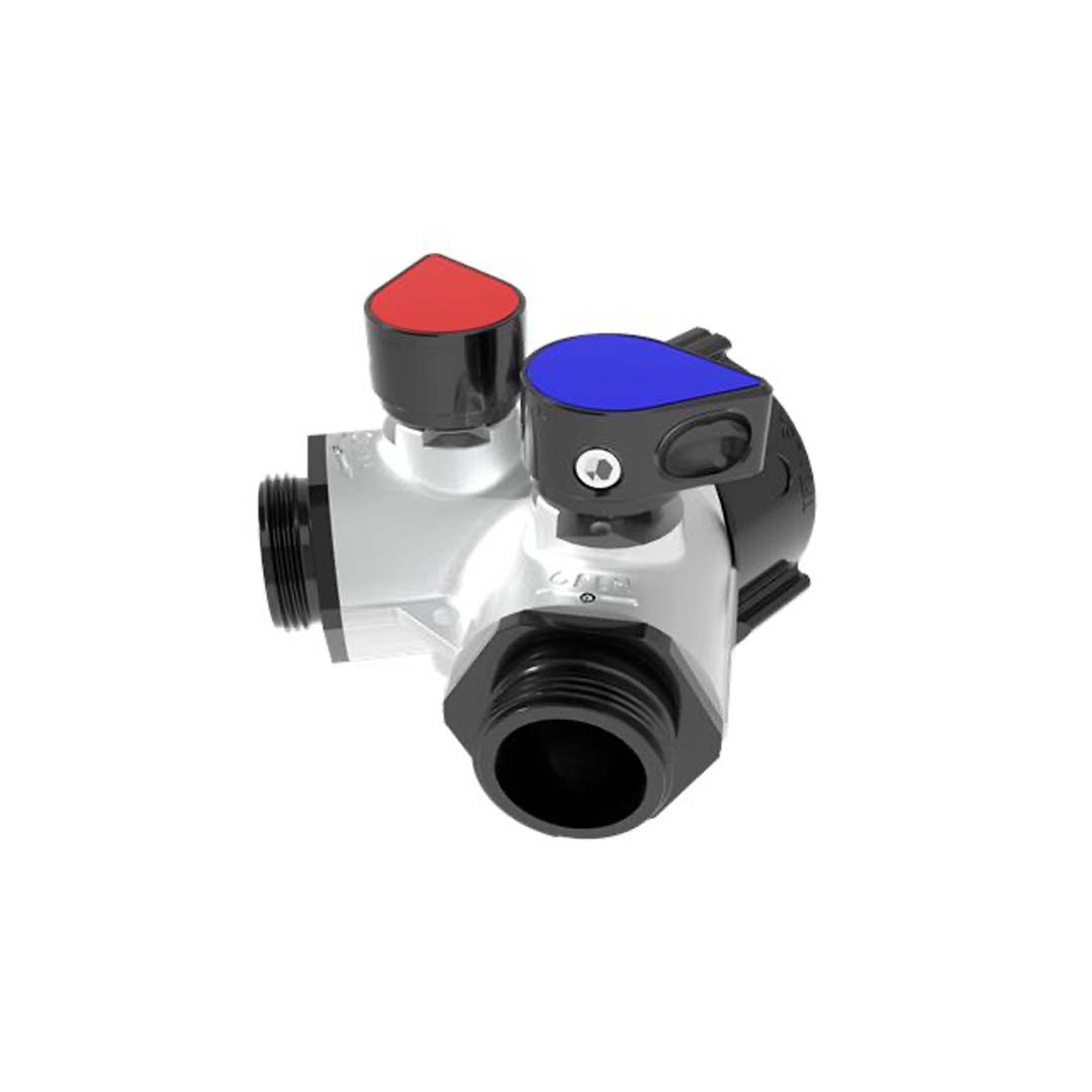 TFT Gated Wye Short Valve Handles 2.5"F Swivel Rocker 1.5"M | AJ Stone ...